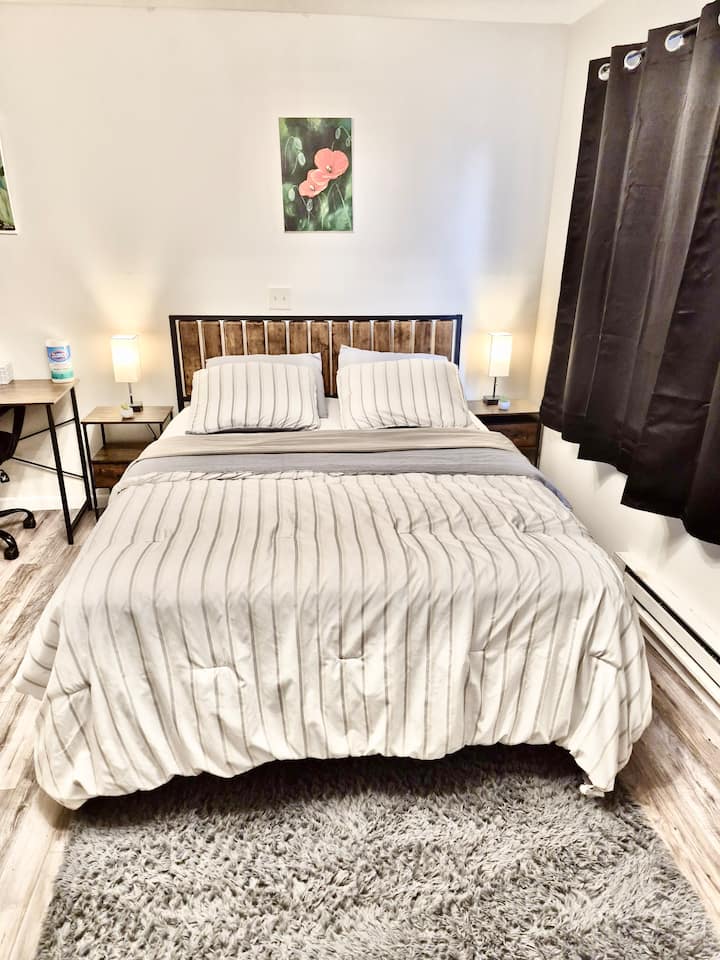 Bed & Bath, 4k 65” Tv, Full Kitchen Apt (3f) - Illinois