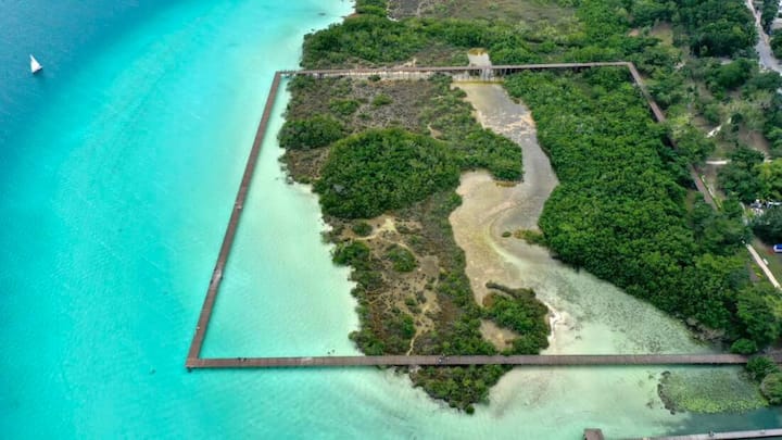 2 King Beds | 1 Min Walk To Lagoon | Selva Chic - Bacalar