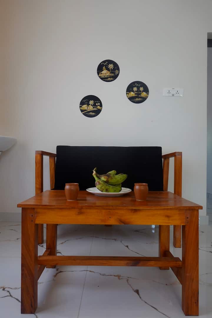 Peaceful Beach Stay - Yoga Rooftop & Garden - Varkala