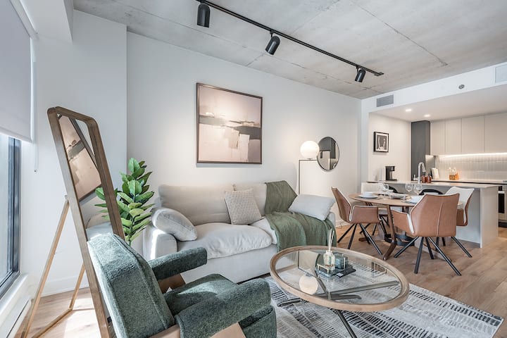 Elegant 1br Retreat | Indoor Parking | Balcony - Montreal