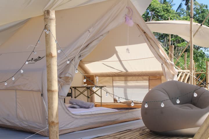 Camp Laya Daracoton Island - Seaview Double - El Nido