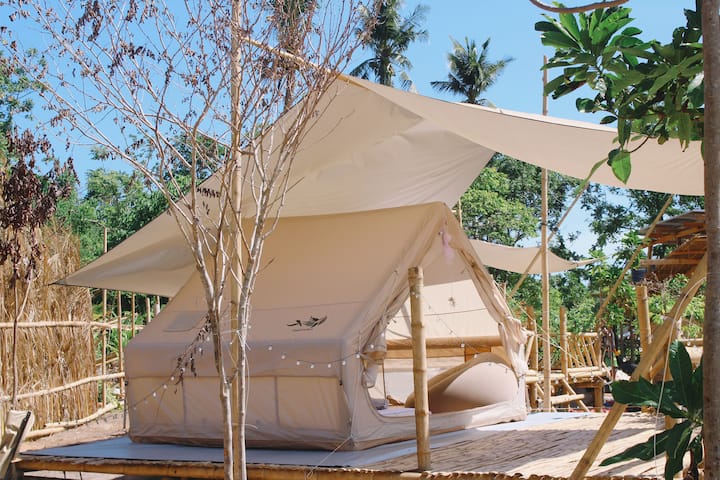 Camp Laya Daracoton Island - Seaview Double - El Nido