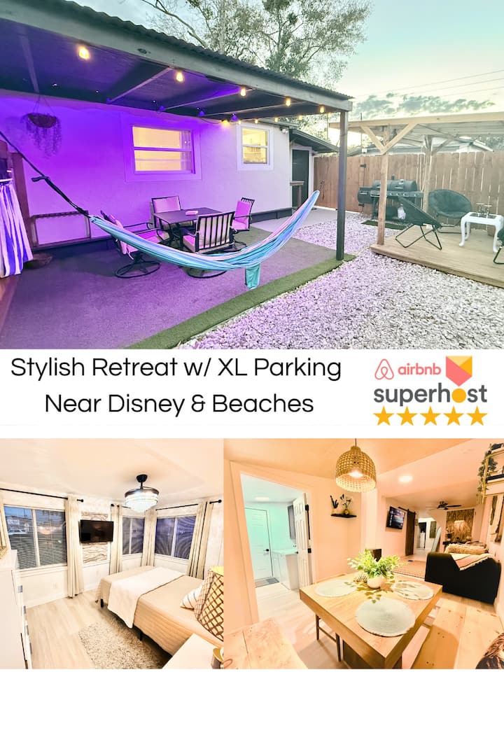 Peaceful 3br St Cloud Retreat • Private Xl Parking - St. Cloud, FL