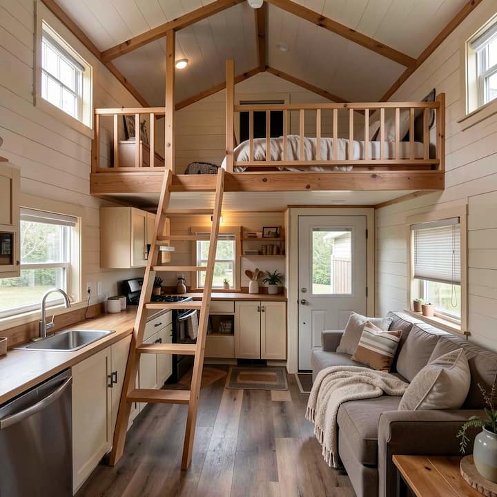 #1 Lux Tiny Home Retreat 2 Mins To Sea-tac Airport - Des Moines, WA