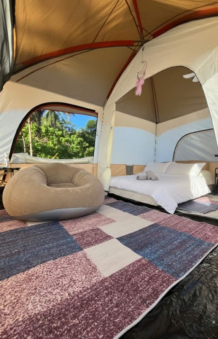 Camp Laya Daracoton Island - Deluxe Camping Tent - El Nido