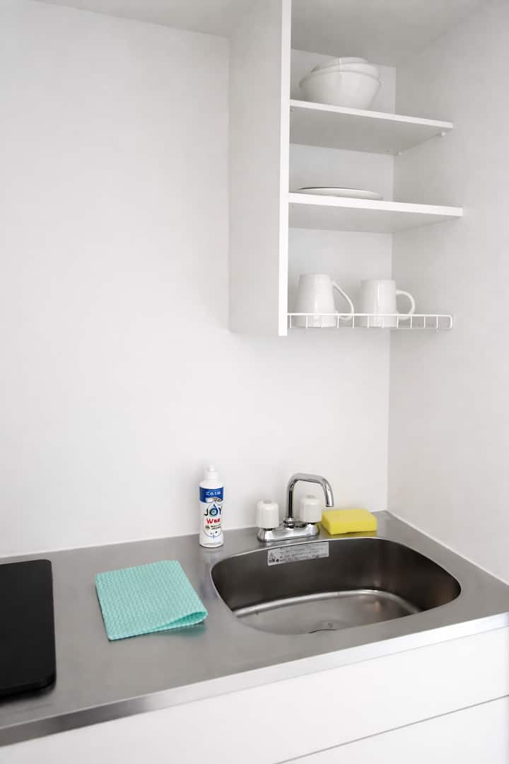 Cozystudio/kitchen&washer/wifi/6mins To Umeda 3a - Osaka