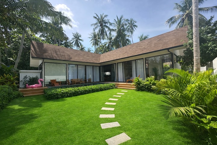 Petit Paradis Avec Piscine, Plage à Pied - Ko Pha-ngan