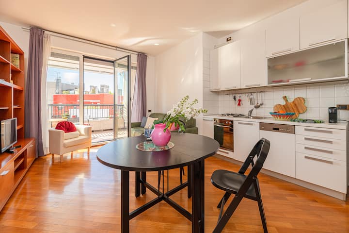 Premium Apartment & Terrace Scalo Romana - Milan