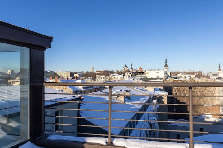 Cozy 2br Oldtown Apartment  / Rooftop/ Views - Tallinn