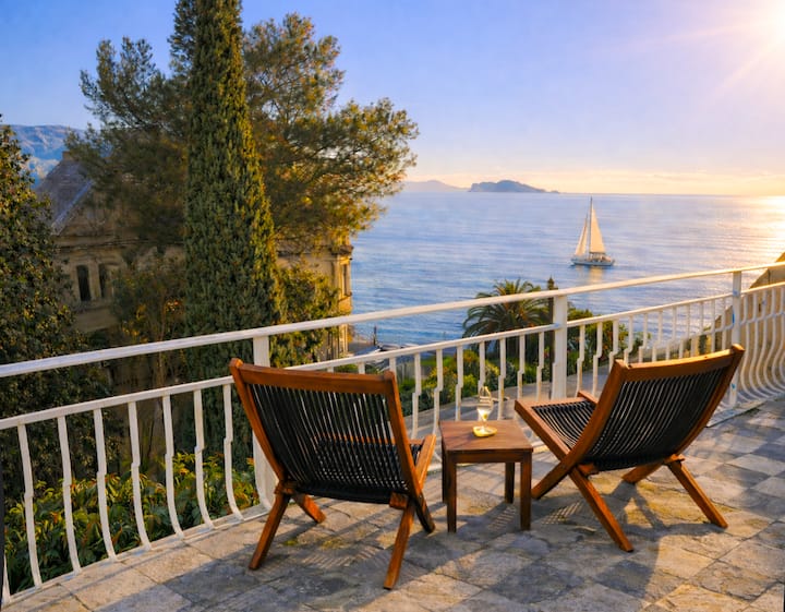 Terrasse Vue Mer à 50m De L’eau, Calme Et Verdure - Marseille