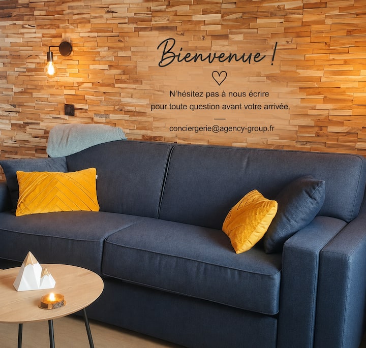 Appartement-linge/wifi- Skis Aux Pieds, Balcon Sud - Savoie