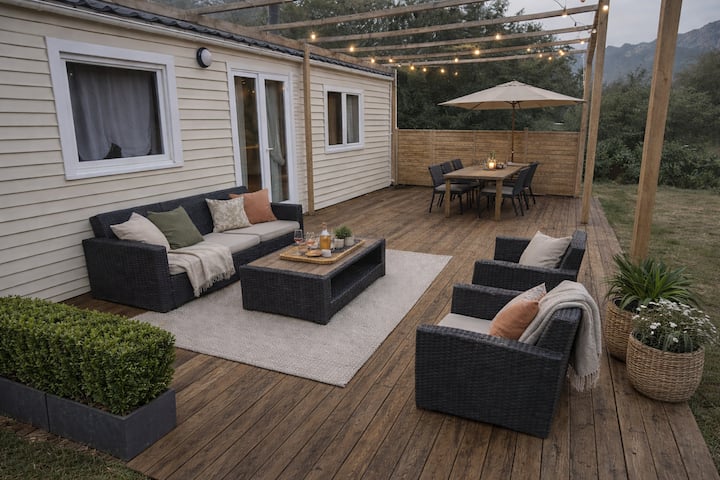 Bungalow De Mercone – Tout Confort - Lac de l'Oriente