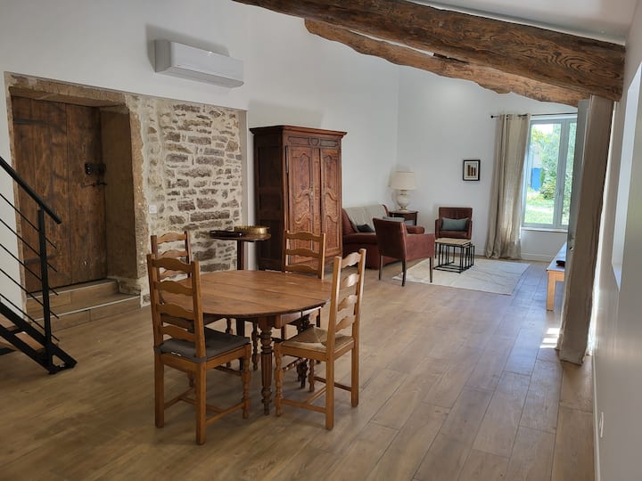 Gite L'olivier Des Maraîchers. Terrasse Et Jardin - Trévoux