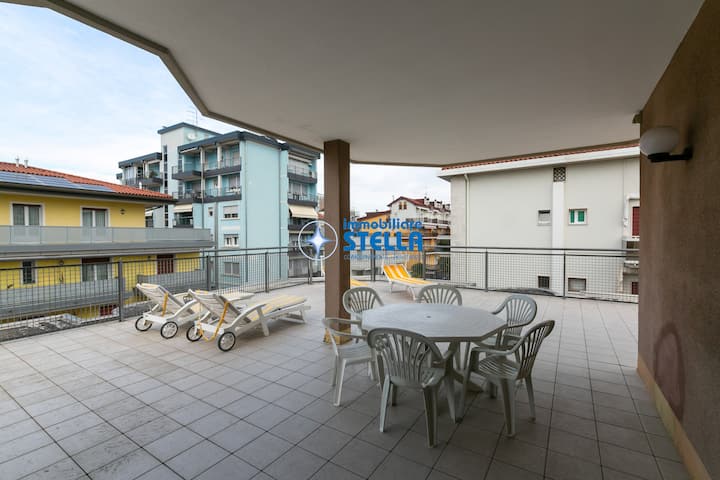 # Villa Del Sole # °Terrace° / [Sea View] - Jesolo