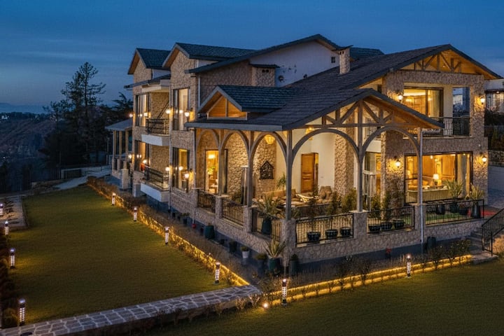 Stayvista At Raj Bagh W/ Bbq - Kufri