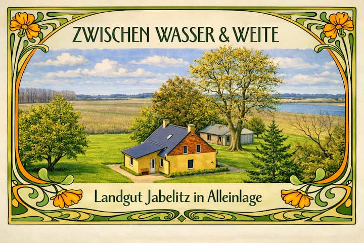 Zwischen Wasser Und Weite: Das Landgut Jabelitz - Rügen