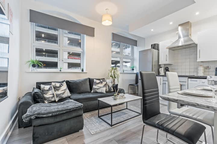 #117 Modern City Centre Apartment In Leicester - Leicester
