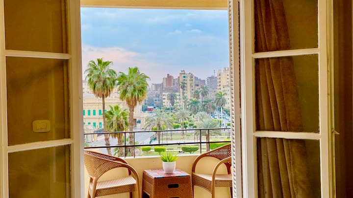 Garden View & Abdeen Palace 2br & 2 Bathrooms - Cairo