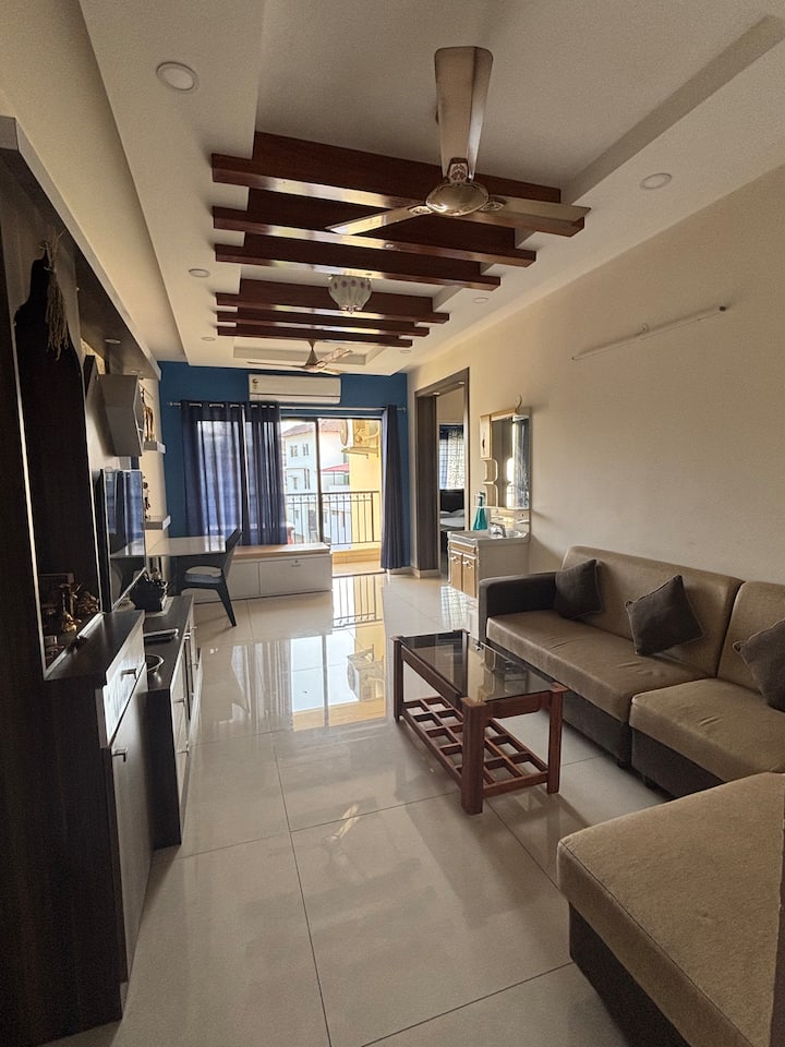 Laasya Comforts 2 - Elegant 1bhk Apartment - Mangaluru