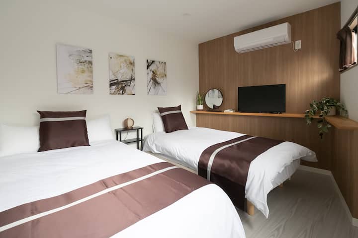 天王寺・通天閣徒歩圏内/８人まで/Kix直行/大阪メトロ駅徒歩５分jr駅10分「oboro」 - Japan