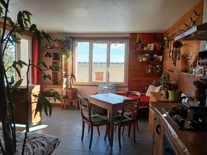 Studio 2-3p Ensoleillé Avc Terasse Et Petit Jardin - Serre Chevalier