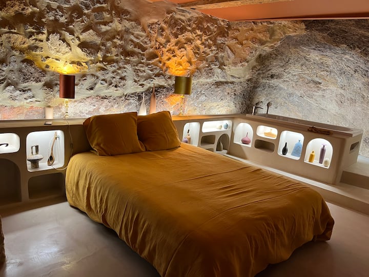 “Grotte Romantique Terrasse Vue Château, Parking” - Le Barcarès