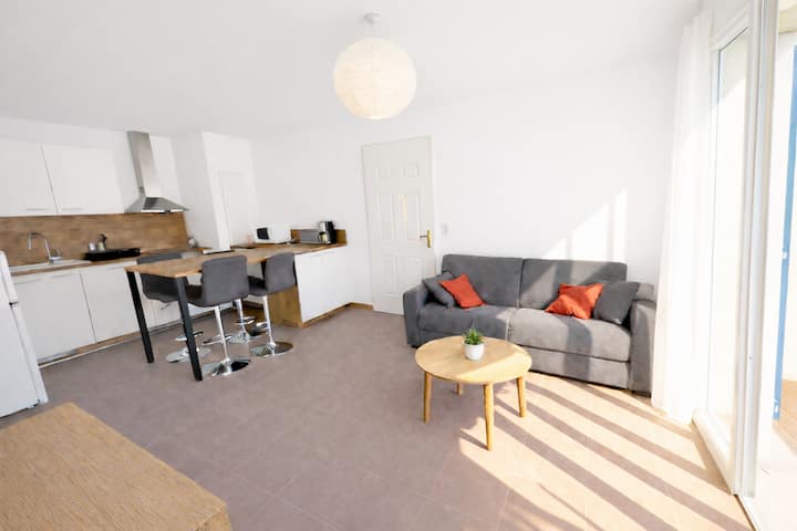 Joli Appartement Au Calme Avec Jardinet à Corte - Corte