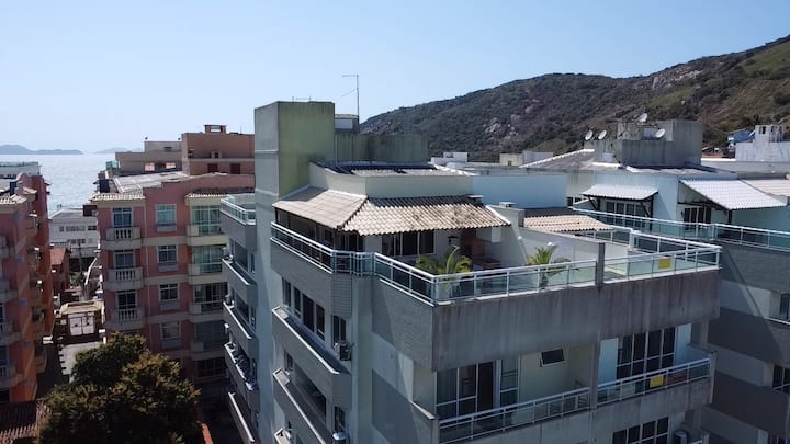Cobertura C/ Churrasqueira E Espaçosa áRea Externa - Arraial do Cabo
