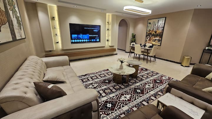 شقة ملكية فاخرة بغرفتين نوم وموقع مميز - Saudi Arabia