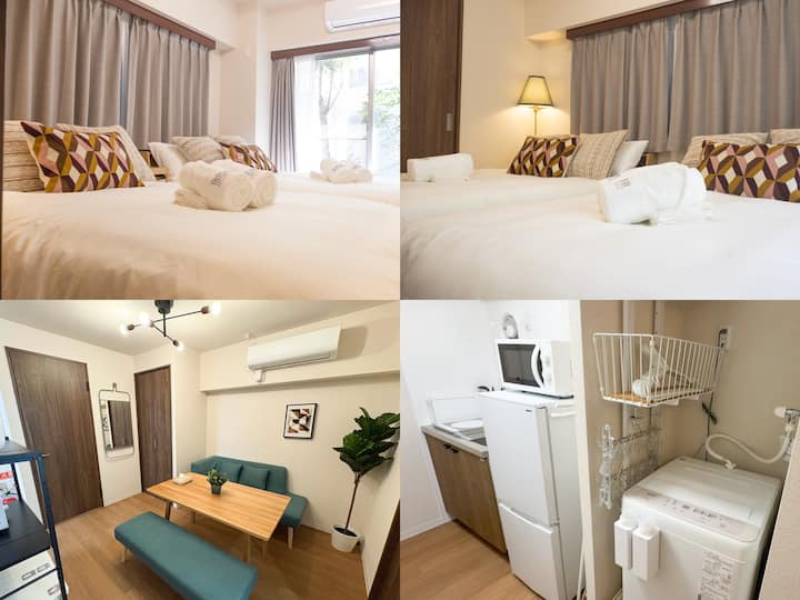 栖舎|池袋1ldk|2张1.2*2m床|可住2人|26 ㎡|101 - Ikebukuro