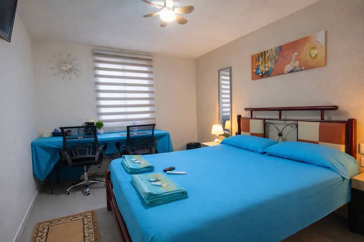 Casaturquesa/habitación"a"/wifi/tv/estacionamiento - Córdoba, Mexico