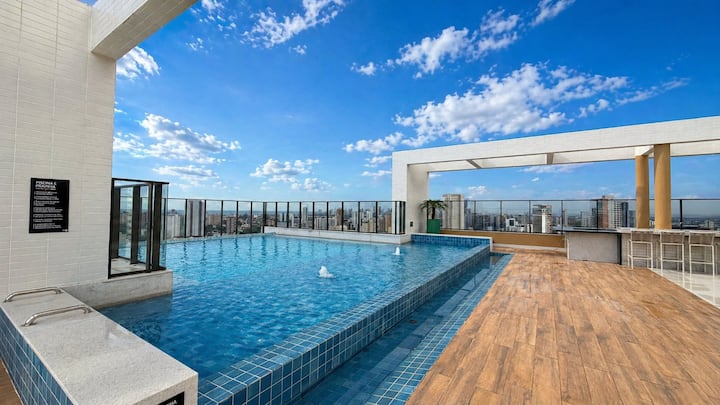 Recife Downtown Flat With City View - Recife