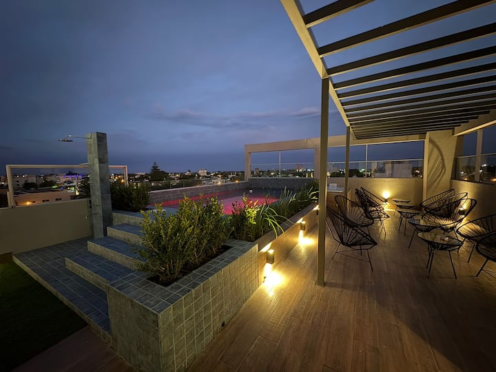 Departamento Moderno En Cristal Inn - San Pedro