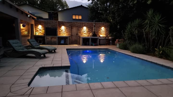 Luxury Solar Home | Pool, Pizza Oven & Garden - Randburg
