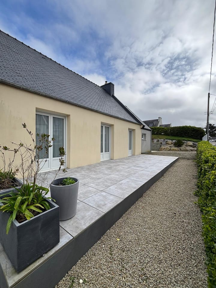 Maison Bord De Mer, 100m De La Plage - Plouescat