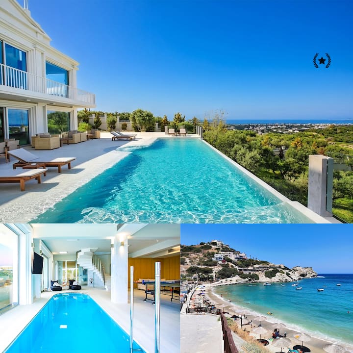 Ultra-luxury Villa / In-outdoor Pools / Gym & Spa - Heraklion