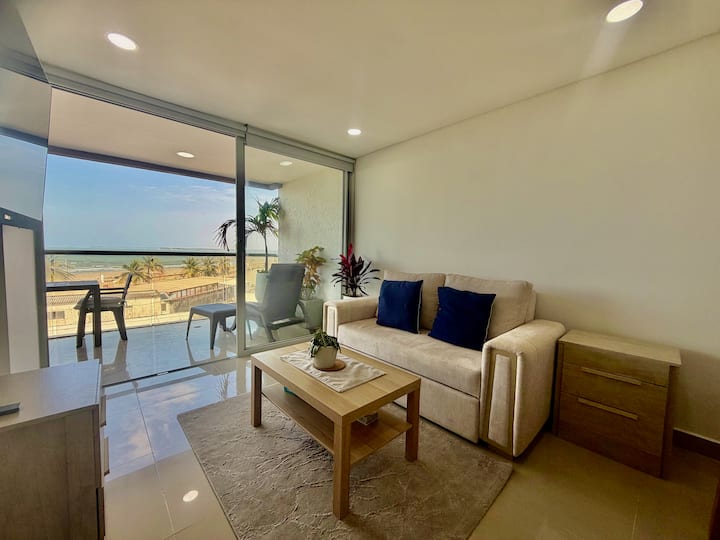 Beachfront Escape In Cartagena With Ocean View - Cartagena, Colombia