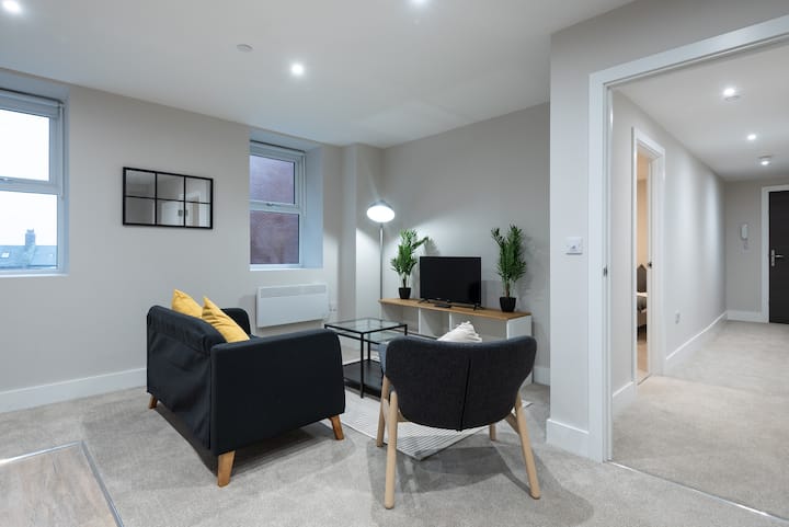 Chic 1bed In Hull City Centre Near Hull College - Hull