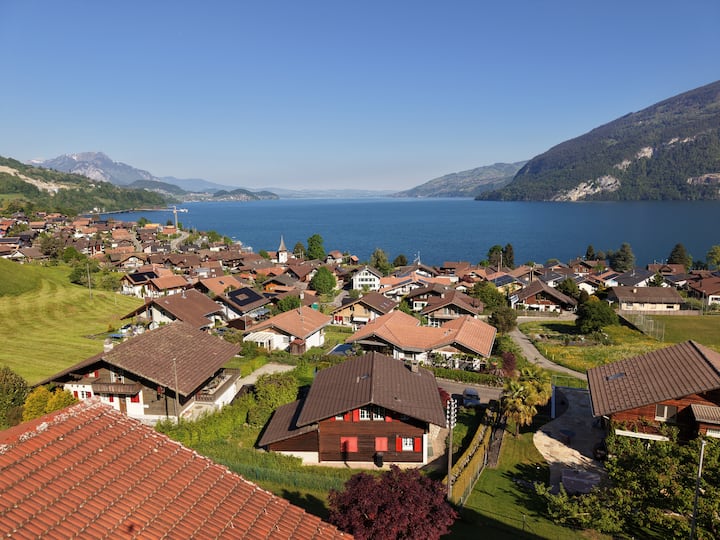 Elegant Family Chalet With Lake & Mountain Views - Gunten