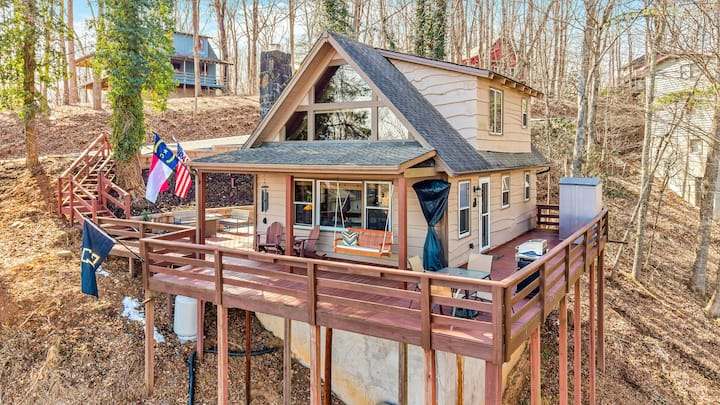 Scenic Vista: 2br Cabin In New River Valley - West Jefferson, NC