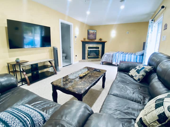 Comfy&cousy, Private, Fireplace+kitchen+forestview - 런던