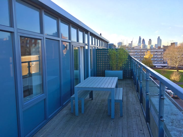 City Penthouse With City Views - Greenwich