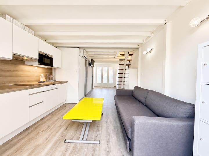 Cosy Garden/proche Natu/wifi/parking/clim/piscine - Marseillan