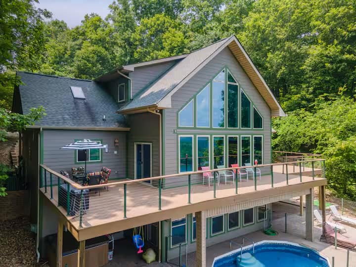 Lake Pool House With Boat Dock And Hot Tub - Norris Dam State Park, Rocky Top