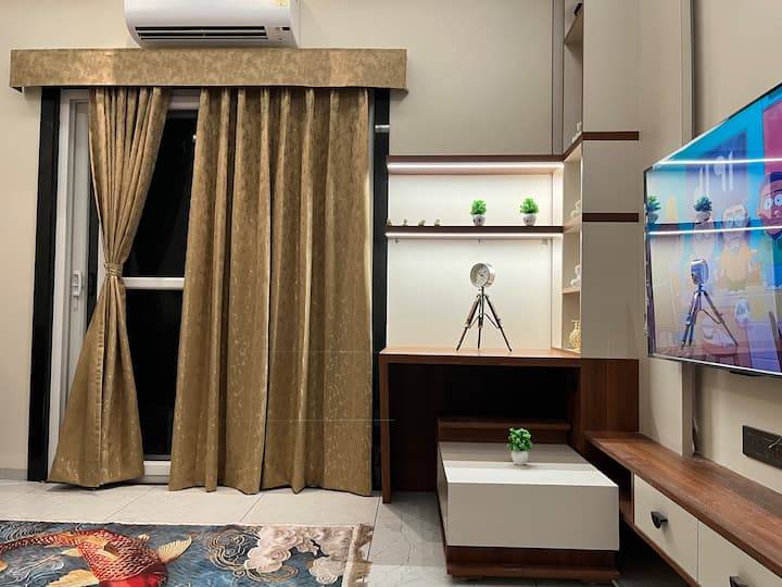 1 Bhk Luxurious Apartment With A Sasy Vibe - Indore