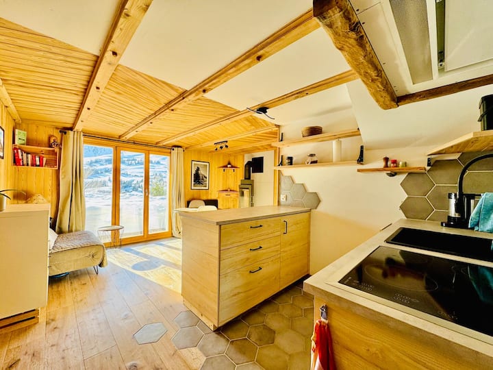 Nid Douillet Avec Vue Spectaculaire - Rougemont