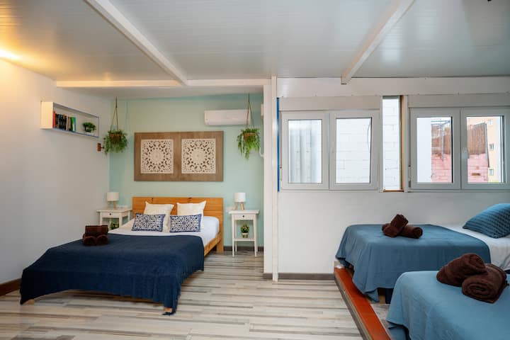 ÁTico Con Terraza 20' Barcelona Centro Y 10' Playa - Sant Adrià de Besòs