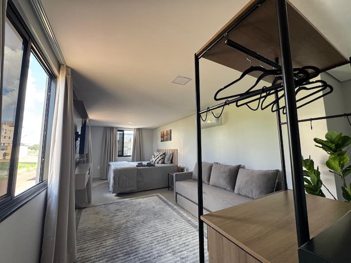 Loft Completo Próximo A Fag - 