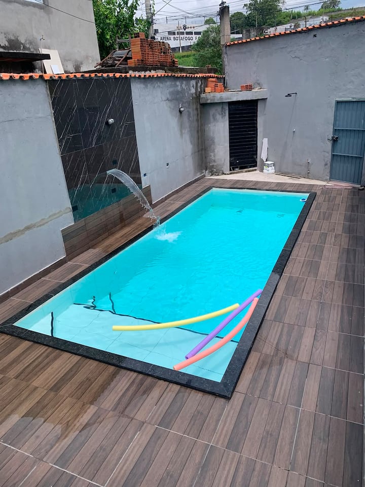 Casa Com Piscina Em Suzano Refugio Graziela - Suzano