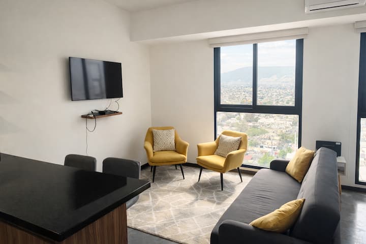Suite En Kyo Constella Con Vista Panorámica. - Monterrey